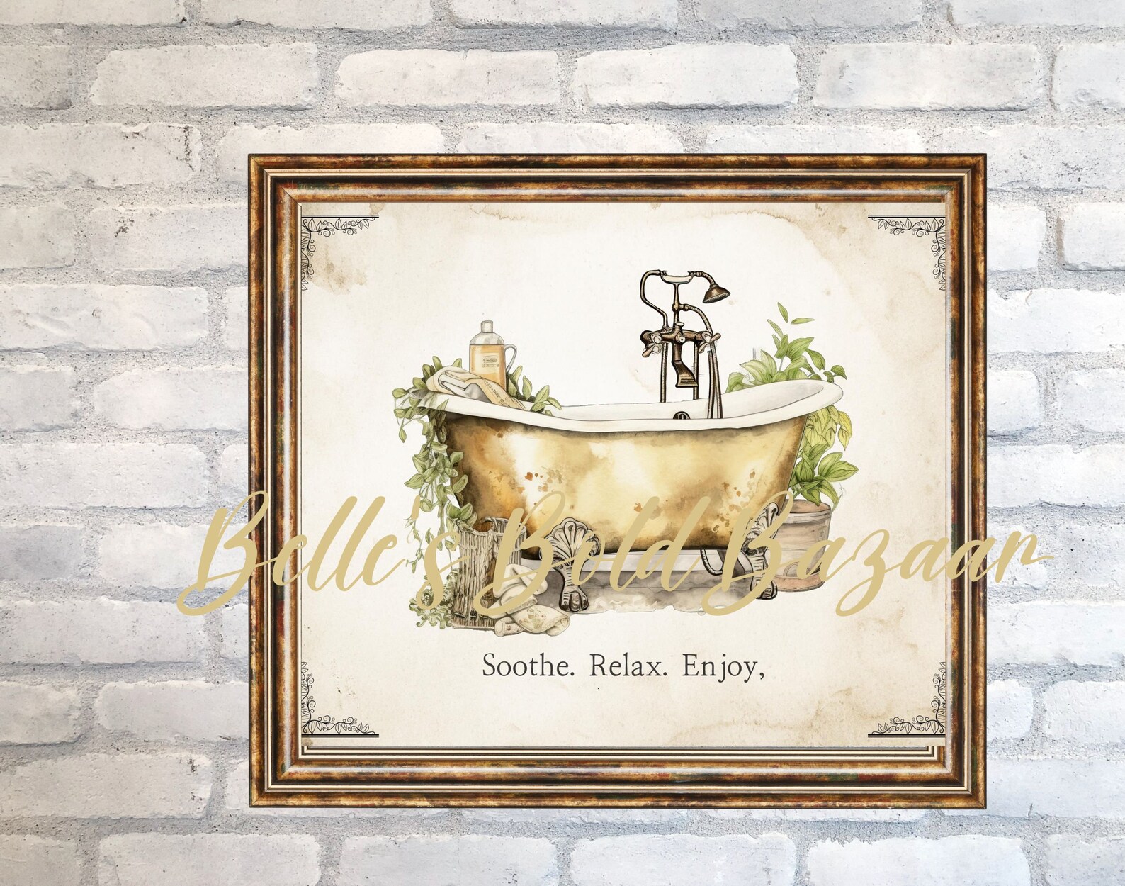 Vintage French Digital Shabby Bathtub Printable,victorian Bath, Png ...