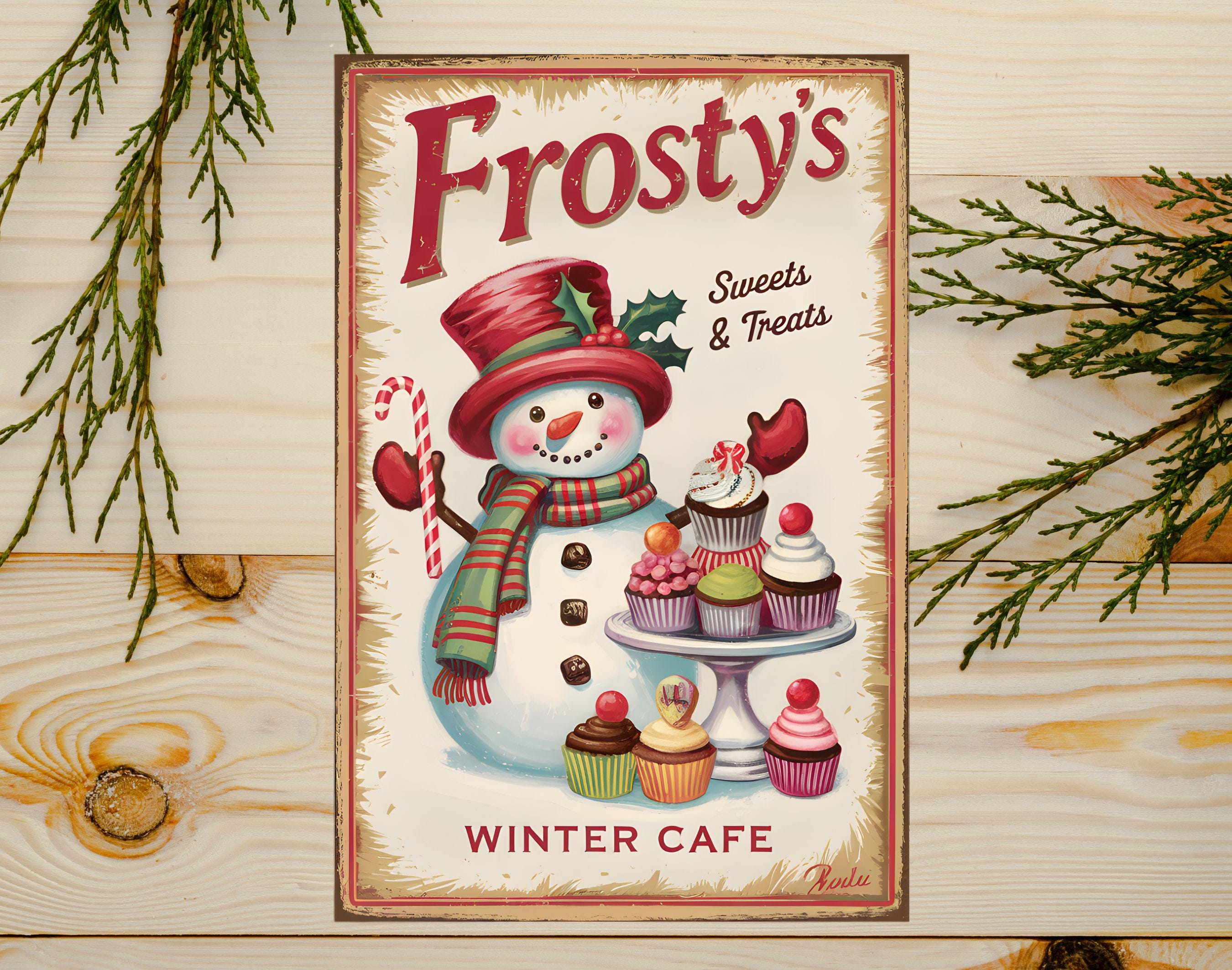 Christmas Vintage Retro Signs,rustic Holiday Png,farmhouse Bakery ...