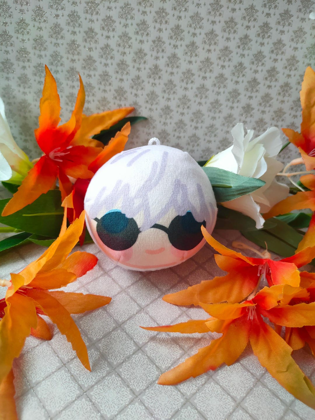 Jujutsu Kaisen JJK Gojo Satoru Handmade Plushie Keychains Manjuu Plush ...