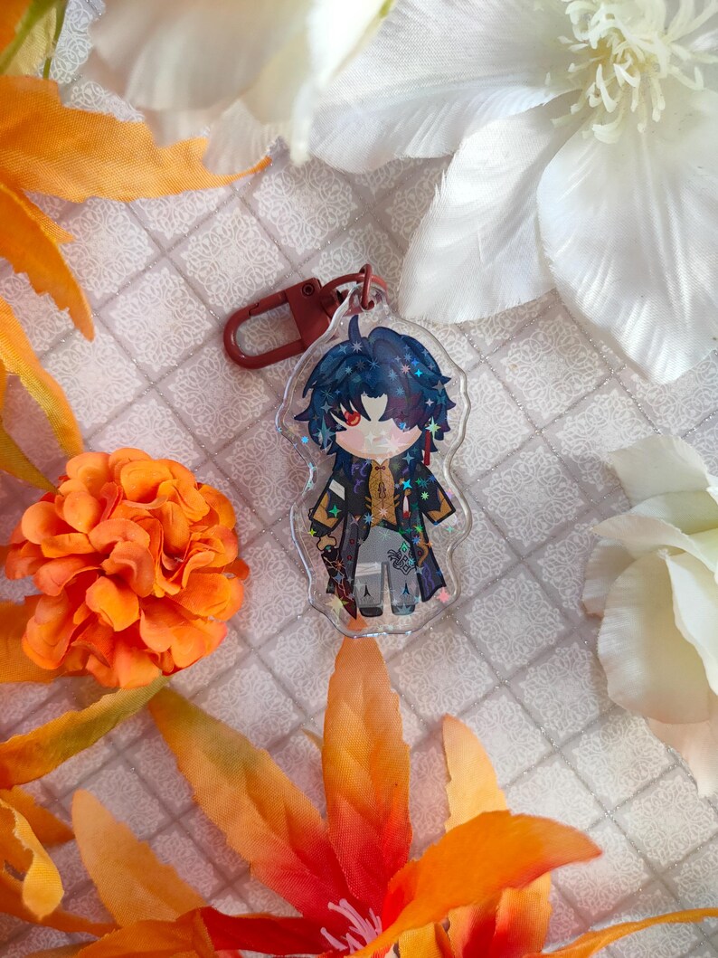 Honkai Star Rail Acrylic Keychains, Jing Yuan, Dan Heng Imbibitor Lunae ...