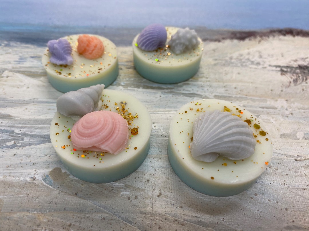 Wax Melts Highly Scented Ocean Fragrance Handcrafted Seashell Shaped ...