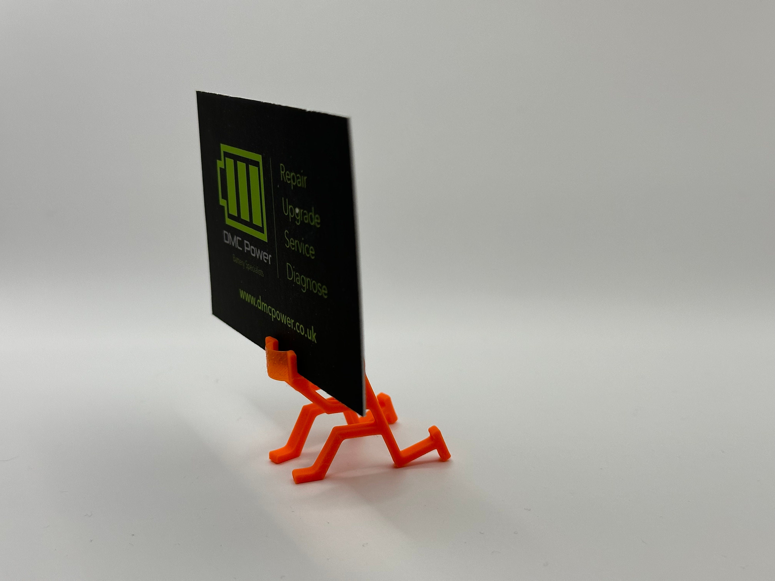 Stick Figure 3d-printed Card Holder: Dual-display, Whimsical Office ...