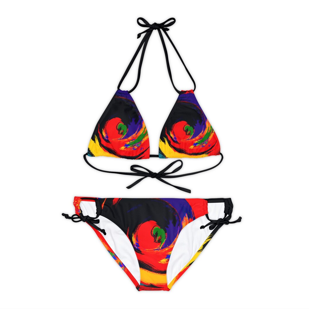 Abstract Swimwear for Her - Etsy