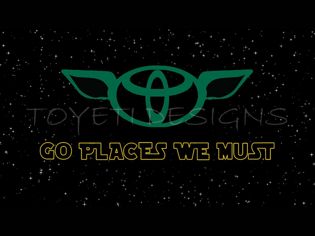Toyota Star Wars Theme Start Up/screen off Image - Etsy