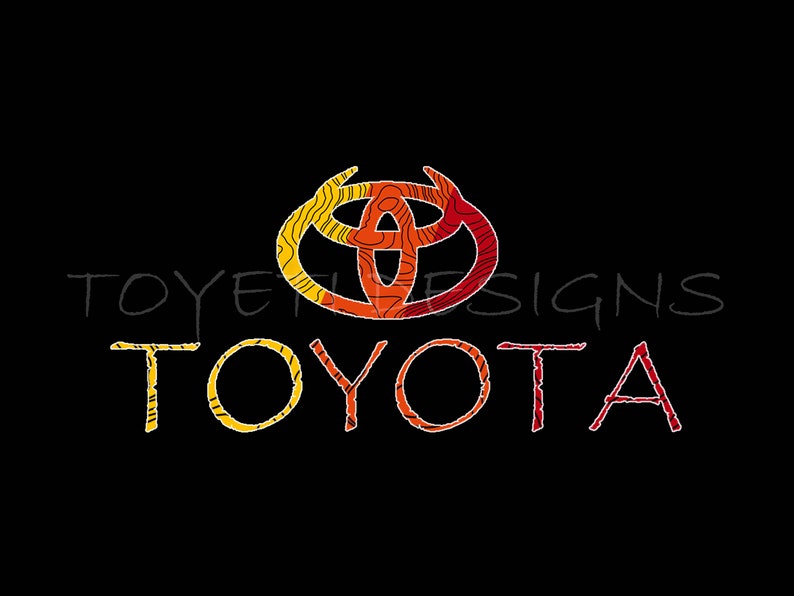 Toyota Horn Logo Heritage Theme Start Up/screen off Image - Etsy