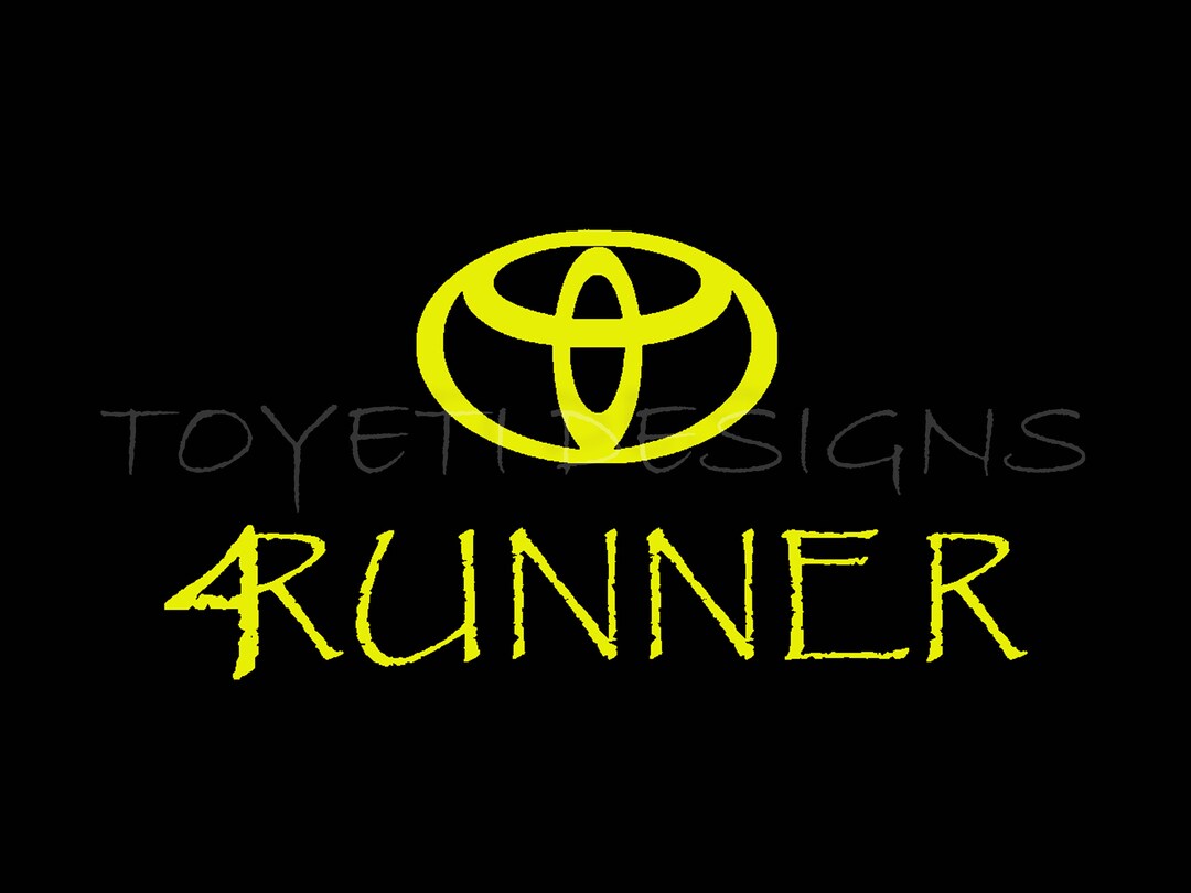 4runner Yellow Theme Start Up/screen off Image - Etsy