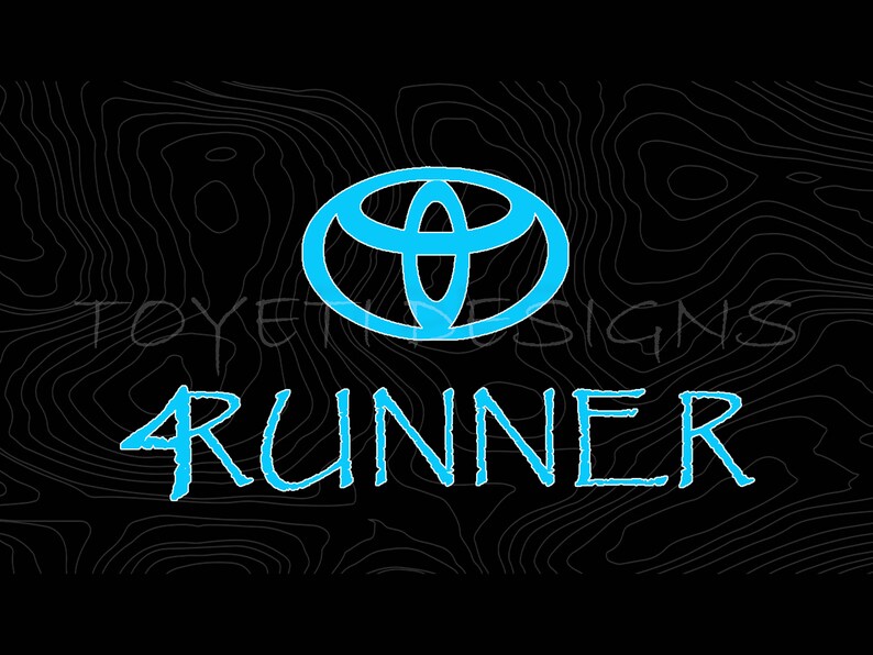 4runner Light Blue Theme Start Up/screen off Image - Etsy