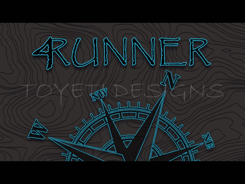 4runner Light Blue Theme Start Up/screen off Image - Etsy