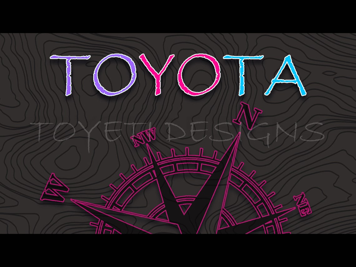 Toyota Lady Owned Theme Start Up/screen off Image - Etsy