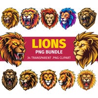 Lion Pride PNG SVG, Lions High School - Etsy UK
