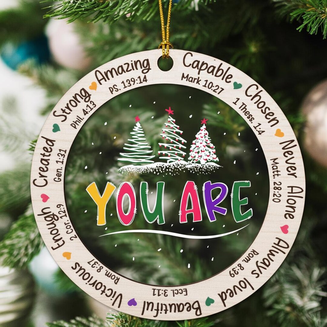 Christian Ornaments for Christmas Tree, Religious Christmas Ornaments ...