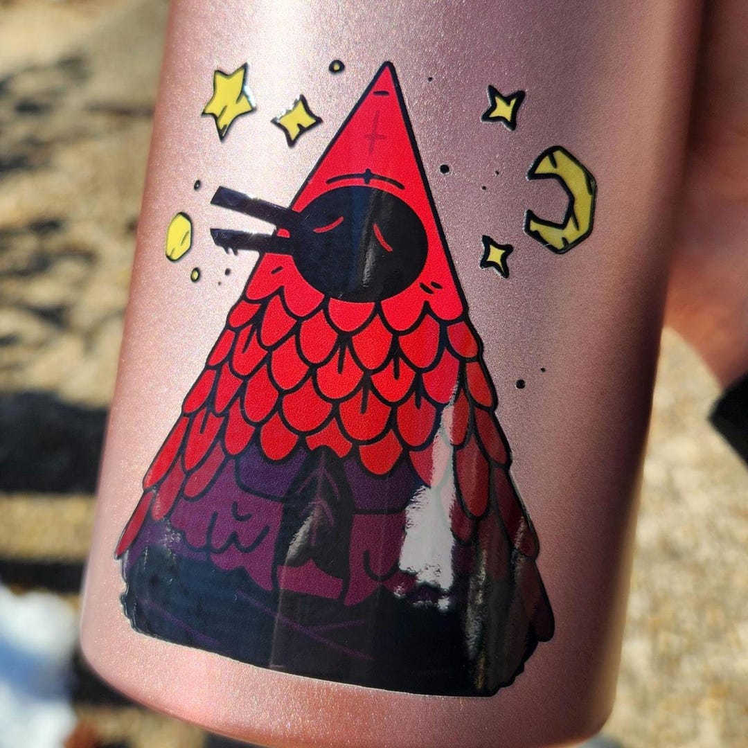 Clauneck Transfer Decal | Cult of the Lamb Sticker for Phone , Car ...