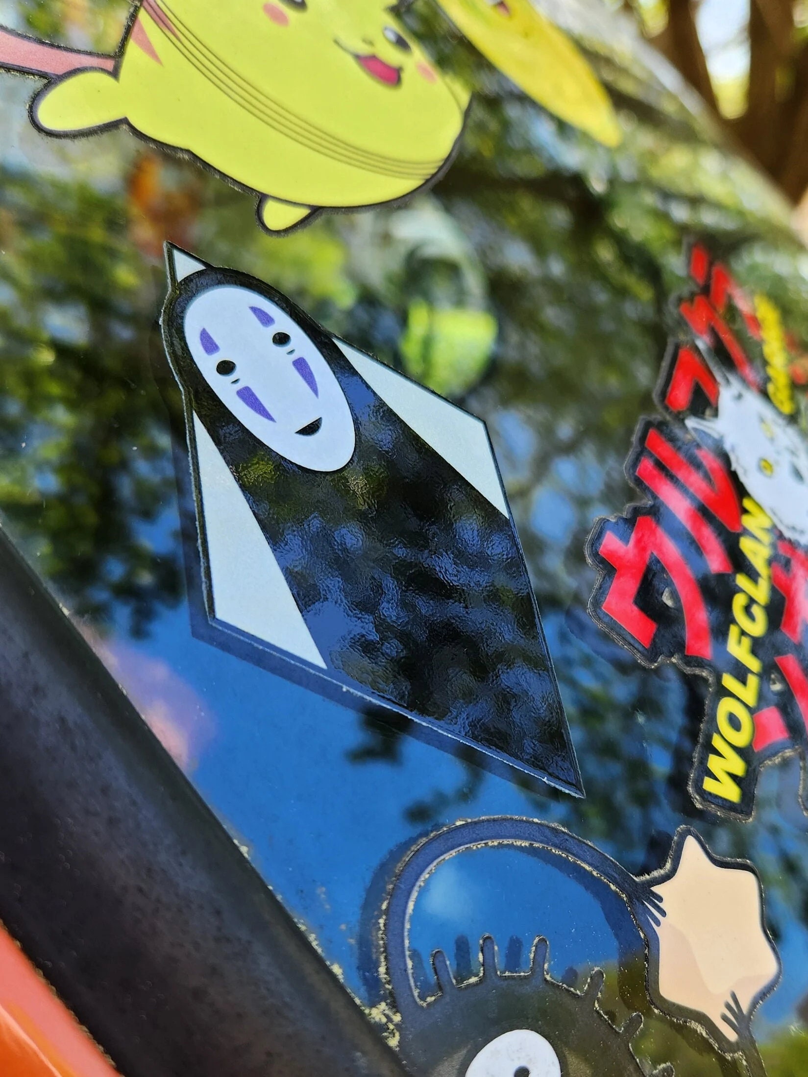 Waterproof No-face Car Decal: Minimalist Studio Sticker - Etsy