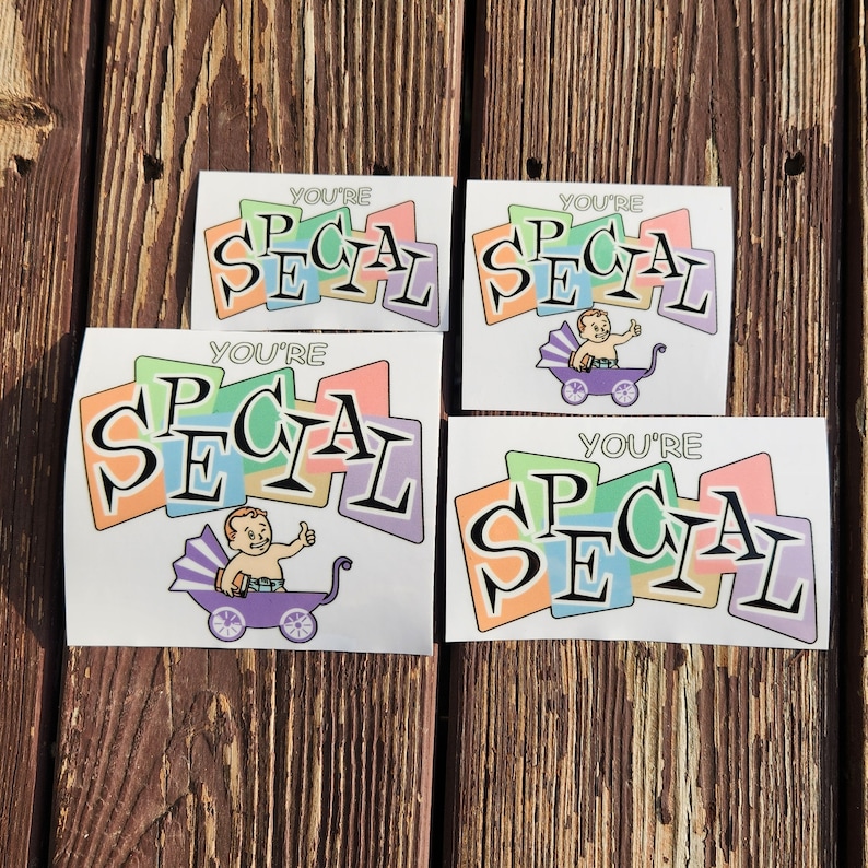 Fallout S.P.E.C.I.A.L. Stats Vinyl Sticker: Video Game Decal - Etsy