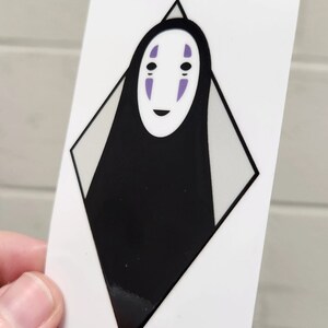 Waterproof No-face Car Decal: Minimalist Studio Sticker - Etsy