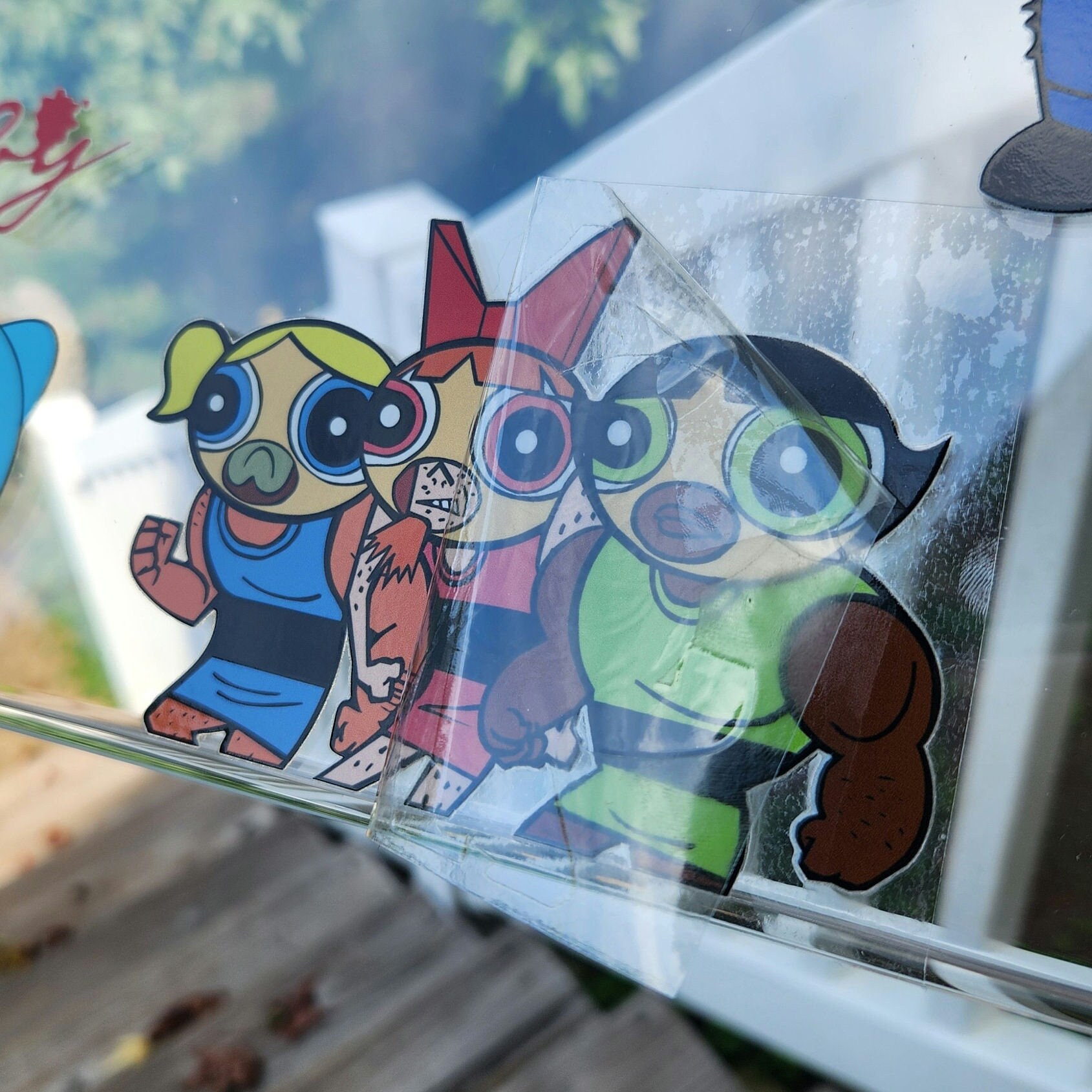 Powerpuff Thugs Car Decal | Cartoon Meme Laptop Sticker | Imposter ...