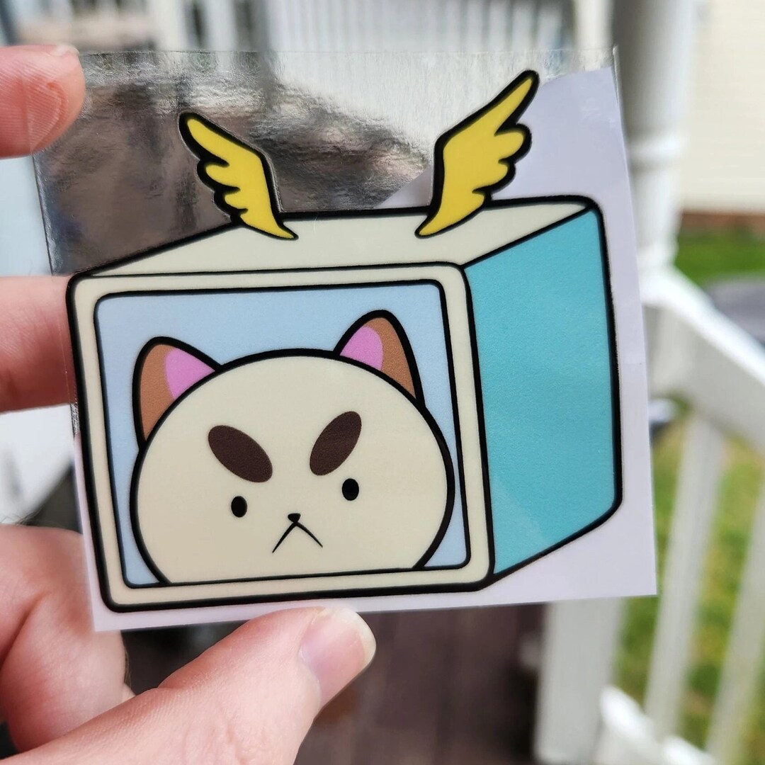 Waterproof Puppycat Tempbot Sticker: Car, Laptop, Bottle Decal - Etsy