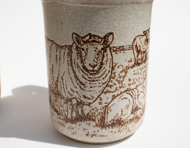 Vintage Set of 3 Dunoon Stoneware Animal Mugs, Fieldmice, Squirrels and ...