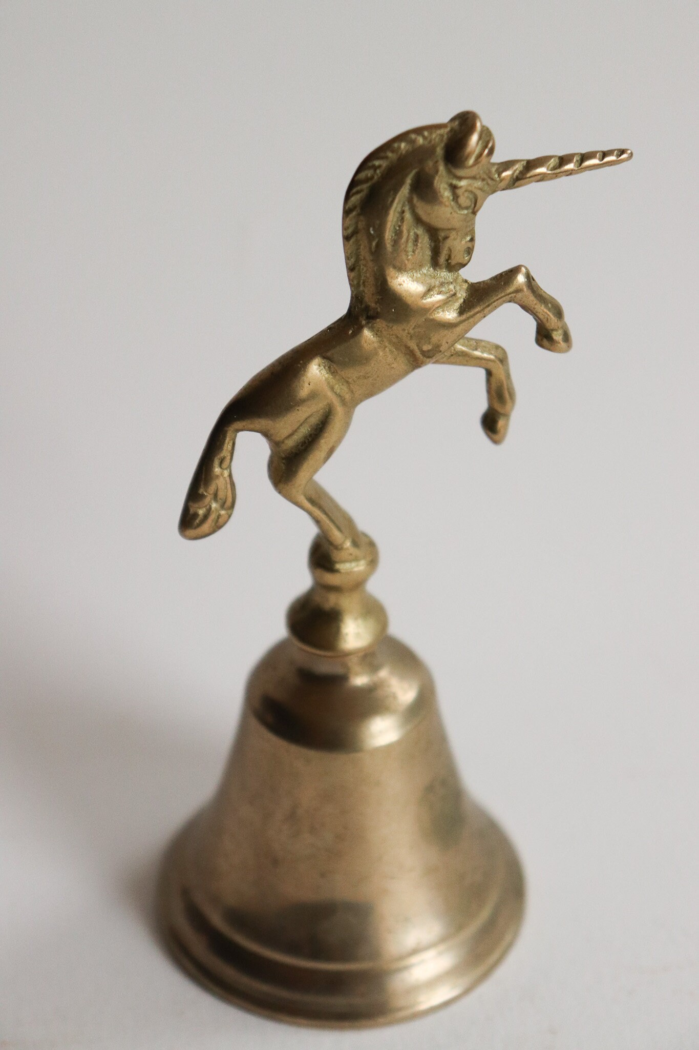 Vintage Brass Unicorn Bell, 1970s Made in Taiwan - Etsy