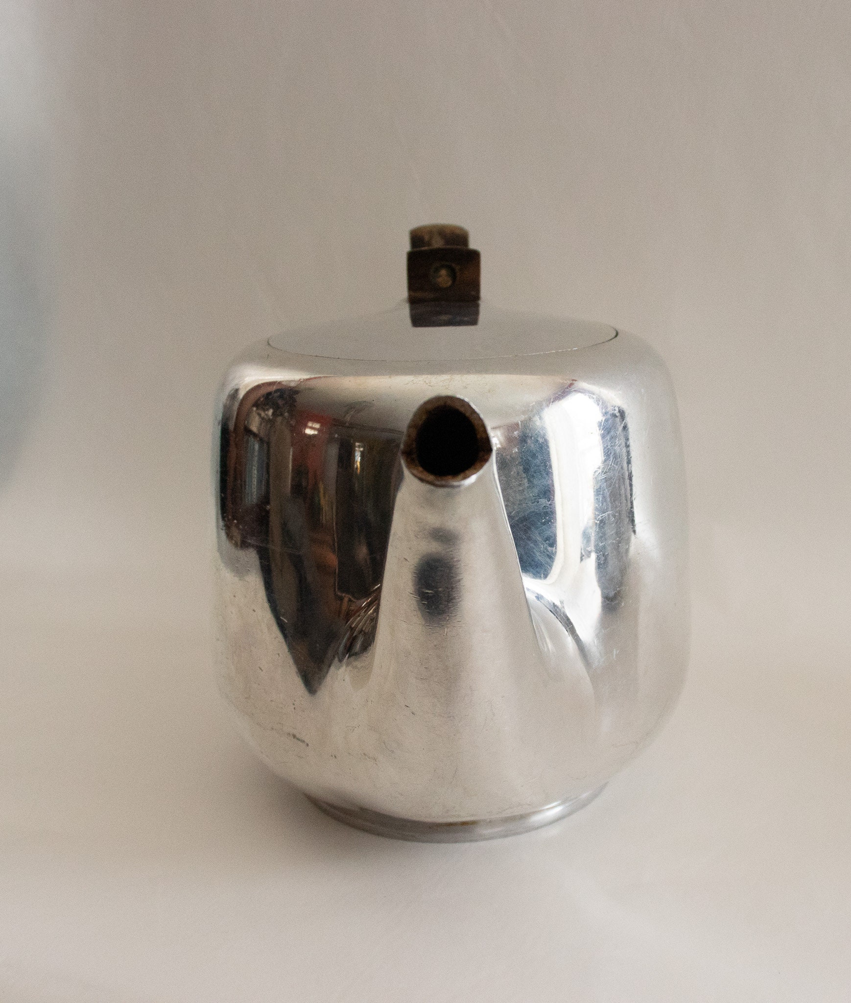 Vintage Newmaid Picquot Ware Teapot Coffee Pot Creamer Magnalium Made ...