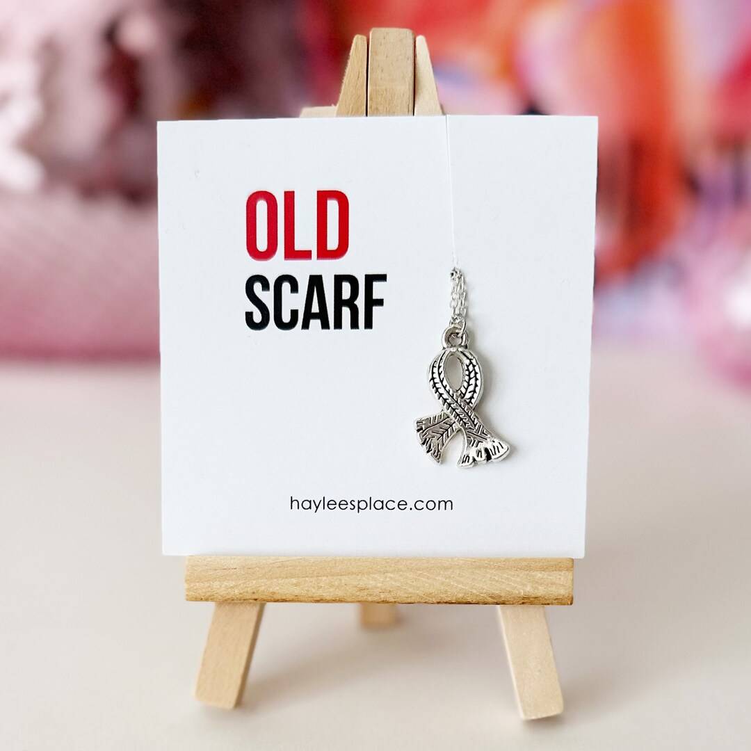 Old Scarf Necklace, Scarf Necklace, Concert Jewelry, Gift for Taylor ...