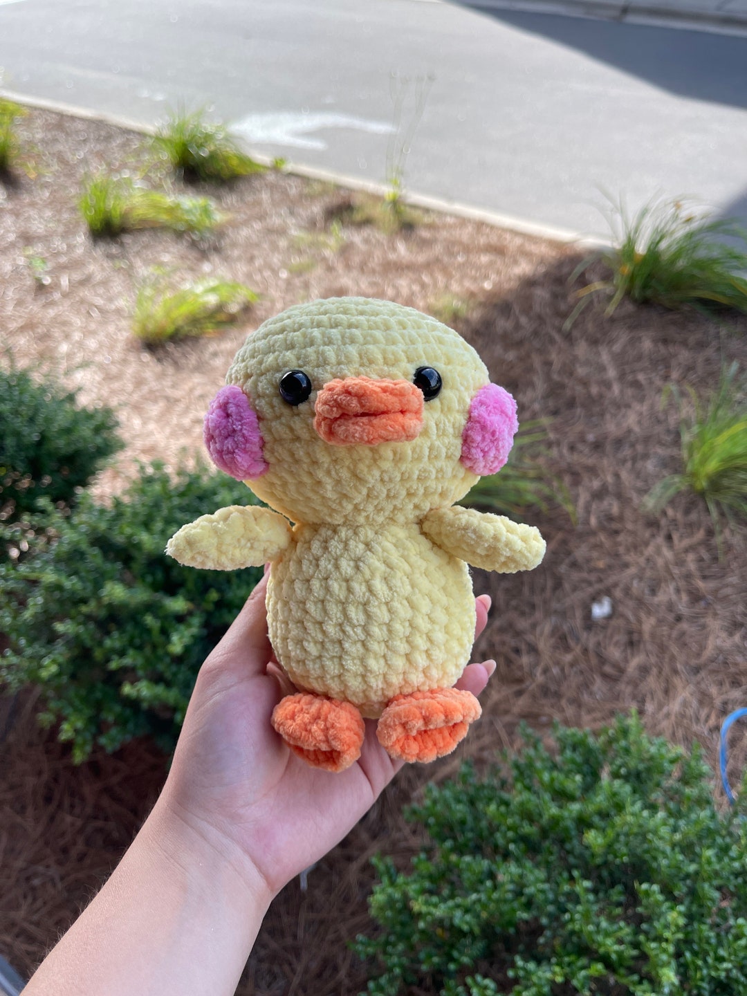 Big Duck Stuffed Animal, Duck Plushie, Cute Duck, Kawaii Duck, Duck ...