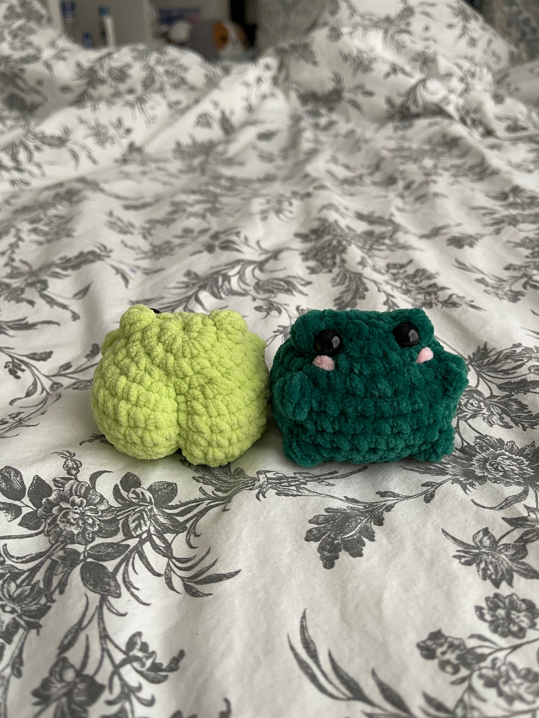 Thick Toad Frog Plushie Stuffed Animal Crochet, Thick Frog, Stress Ball ...