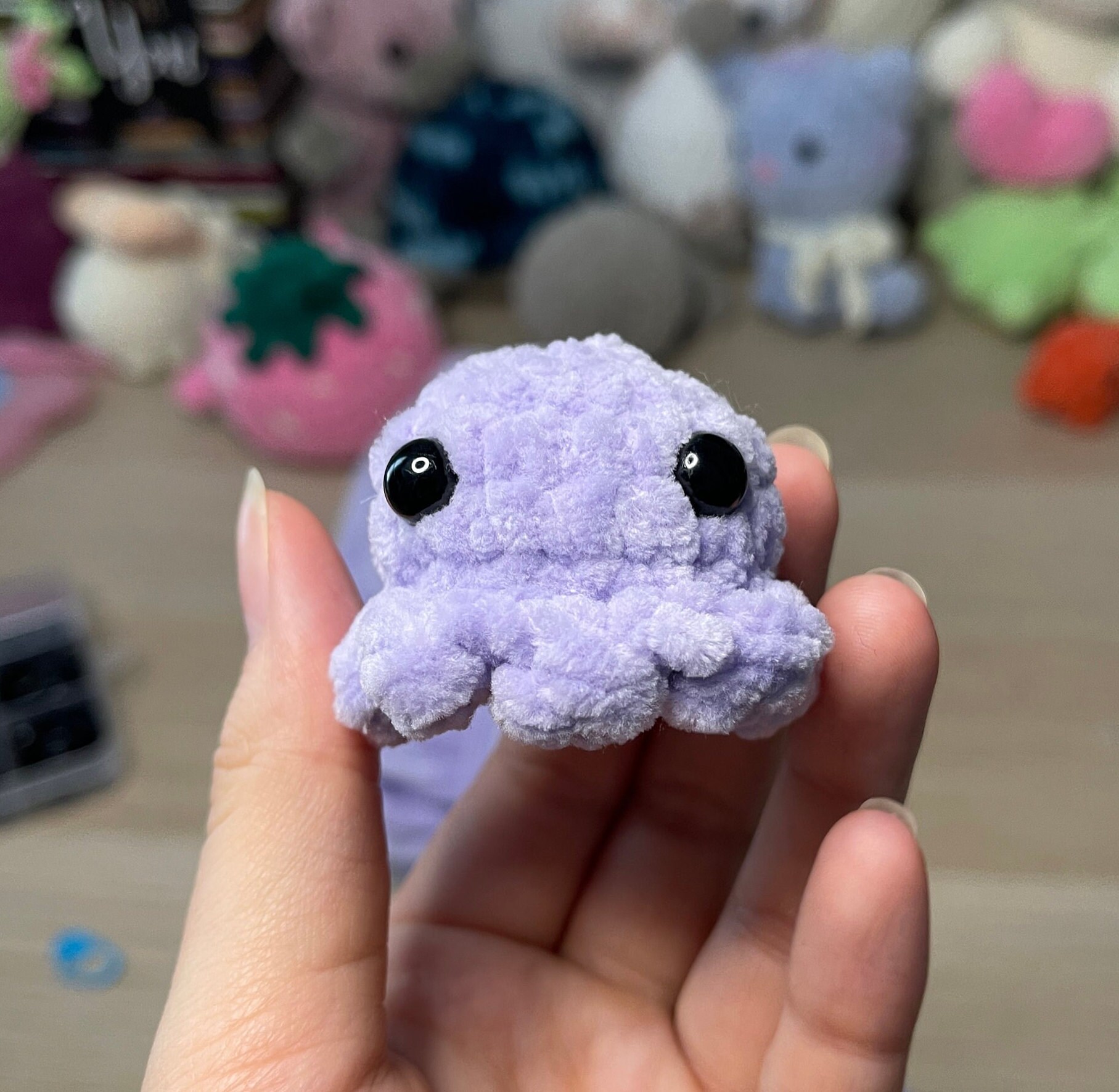 Mini Octopus Plushie Cute Octopus Stuffed Animal, Car Hanger, Bag Charm ...