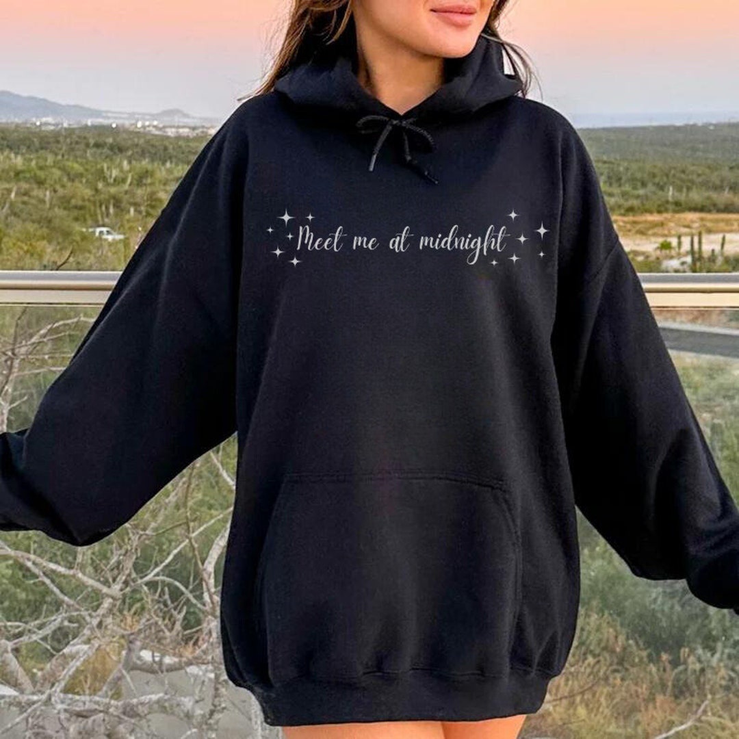 Meet Me at Midnight Sweatshirt, Trendy Vintage, Aesthetic Clothing ...