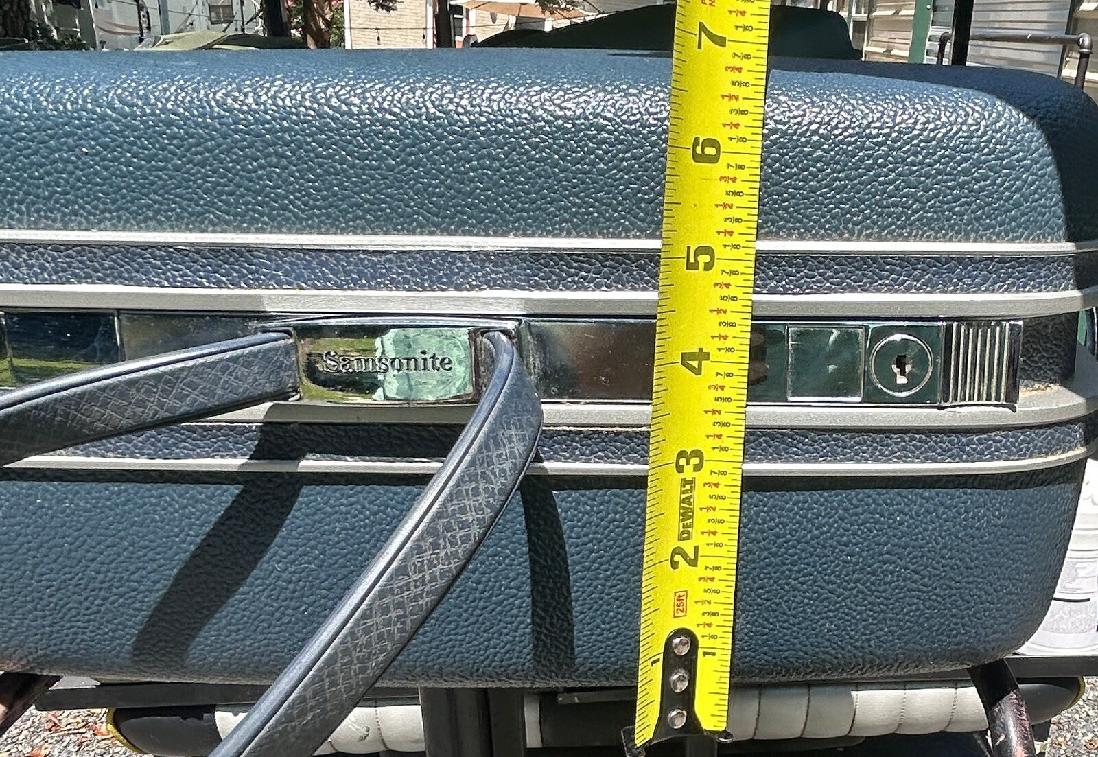 Vintage Samsonite Blue Silhouette Weekender Make-up Travel Suitcase - Etsy