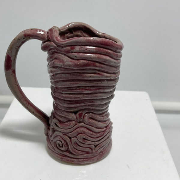 Pottery Coil Mug - Etsy