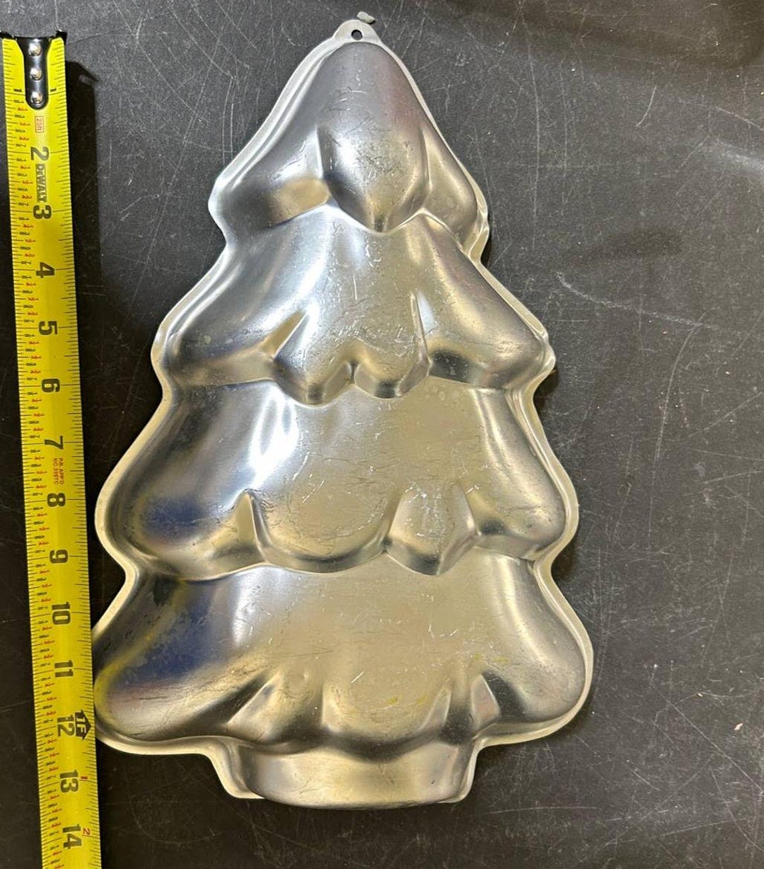 Vintage Wilton Christmas Tree Cake Pan Aluminum 1986 2105-9410 - Etsy
