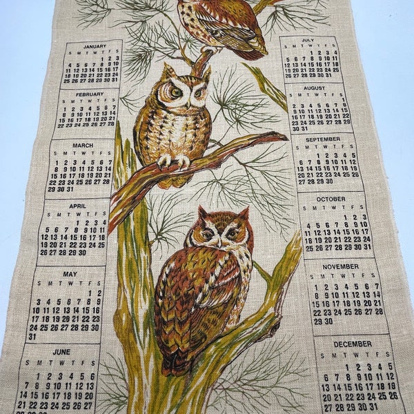 1958 Calendar - Etsy