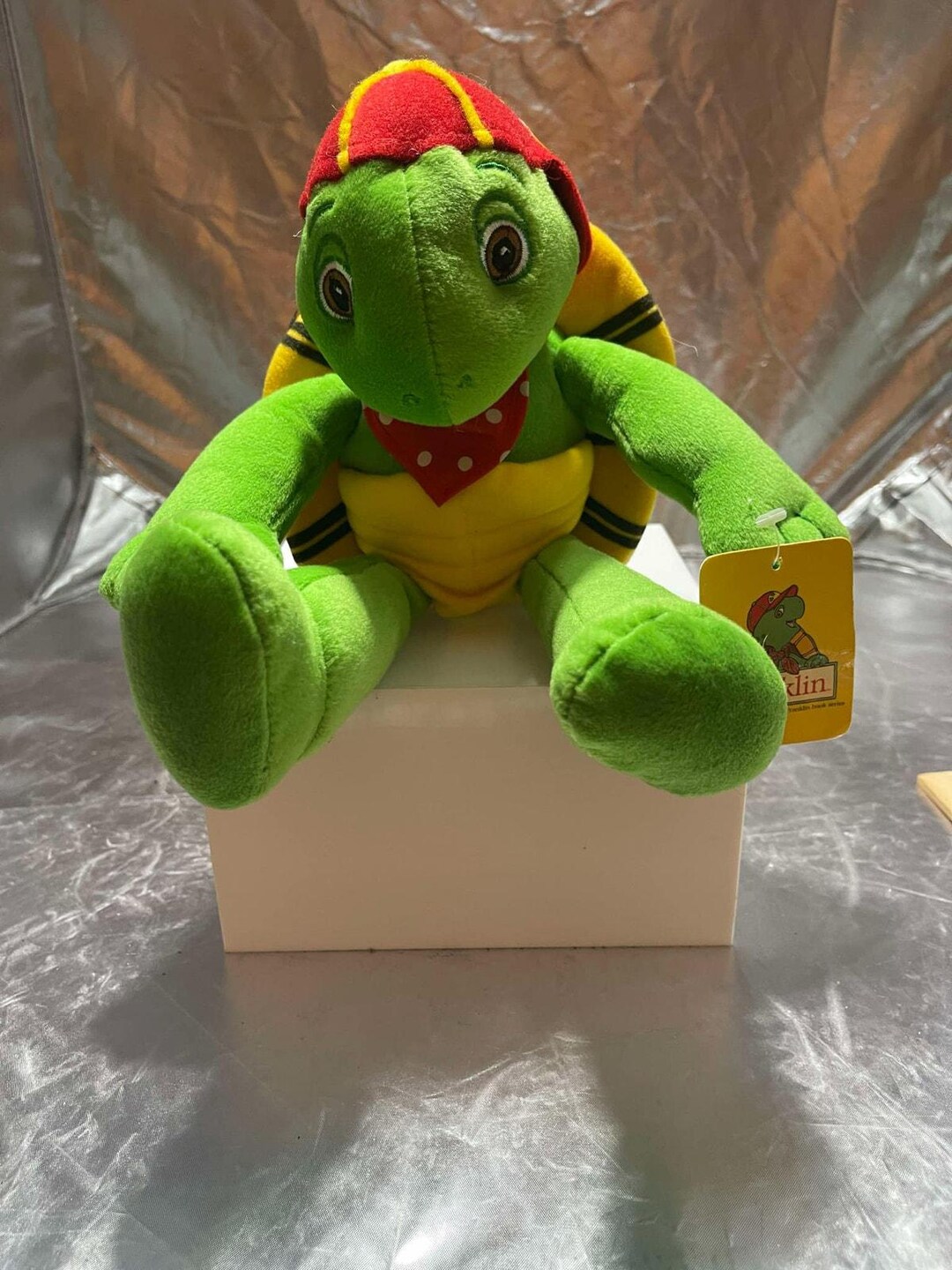 Franklin the Turtle Plush Doll 12 TV Book Character Stuffed Animal 2001 ...