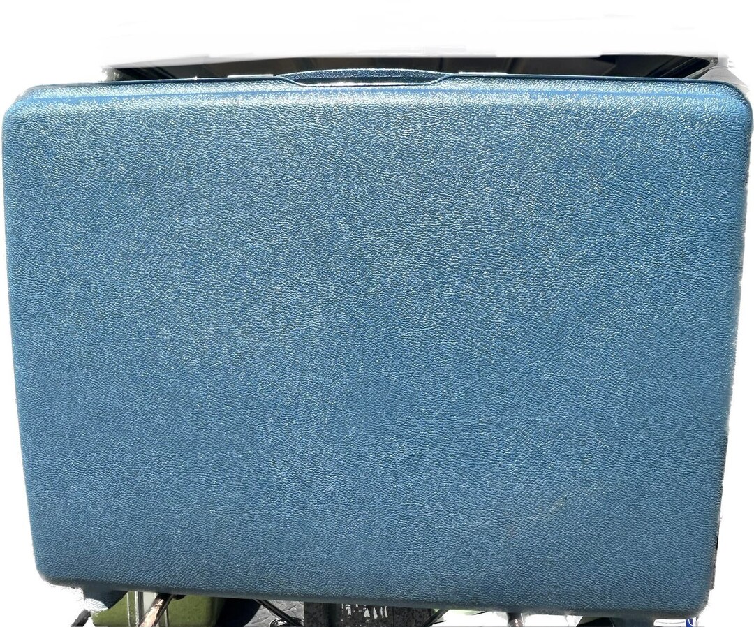 Vintage Samsonite Saturn Blue Hard Shell Luggage Suitcase 18x24x6 - Etsy