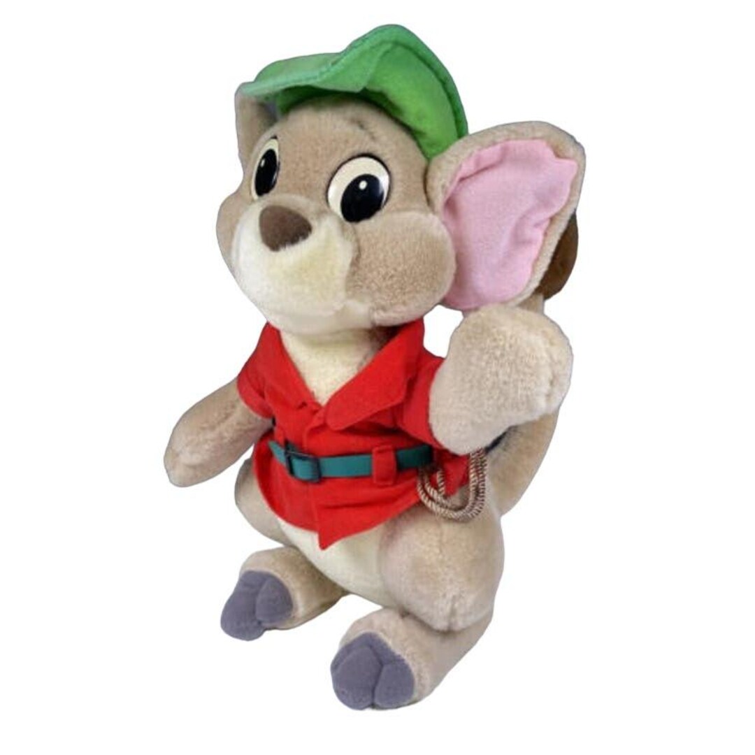 Disney the Rescuers Down Under Jake Kangaroo Rat Plush Stuffed Animal ...