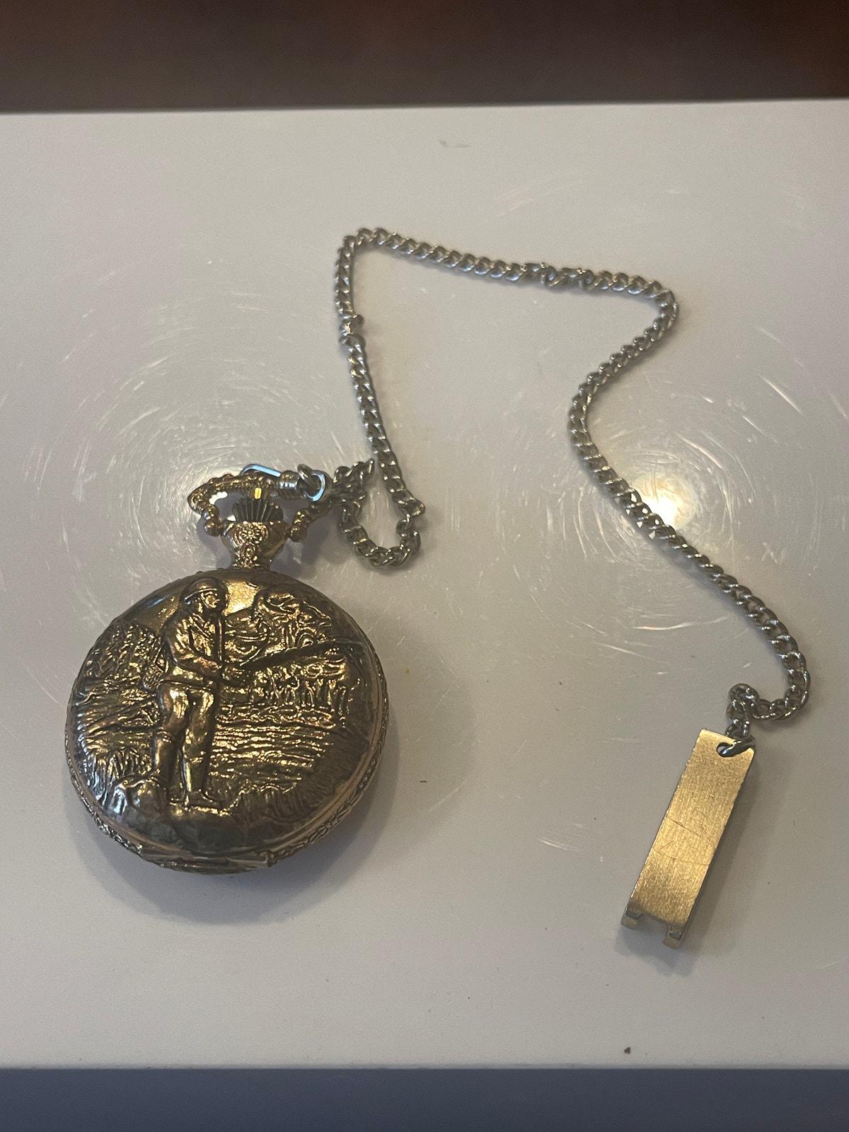 Vintage Advance Quartz Pocket Watch Gold Untested as Is - Etsy