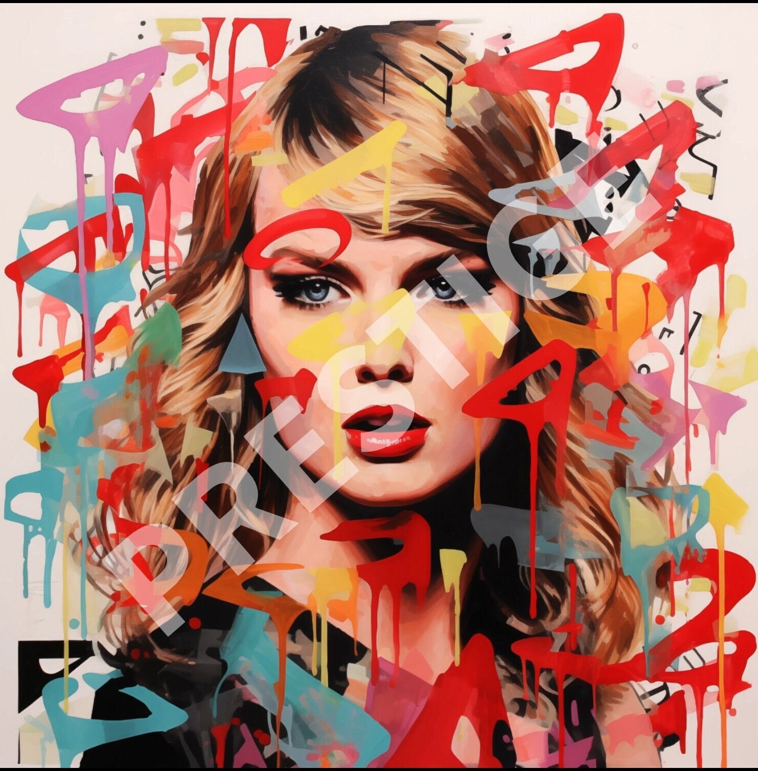 Taylor Swift Art Digital Download - Etsy