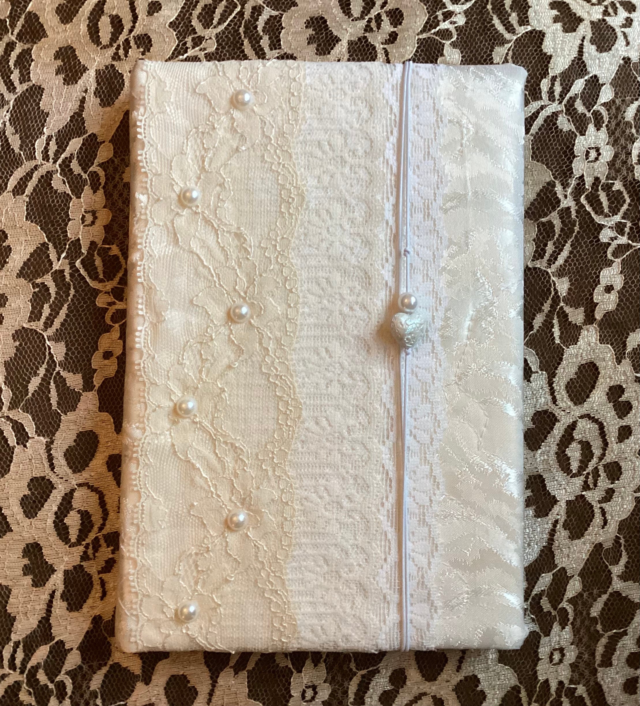 Lacy Wedding Guest Book/junk Journal - Etsy