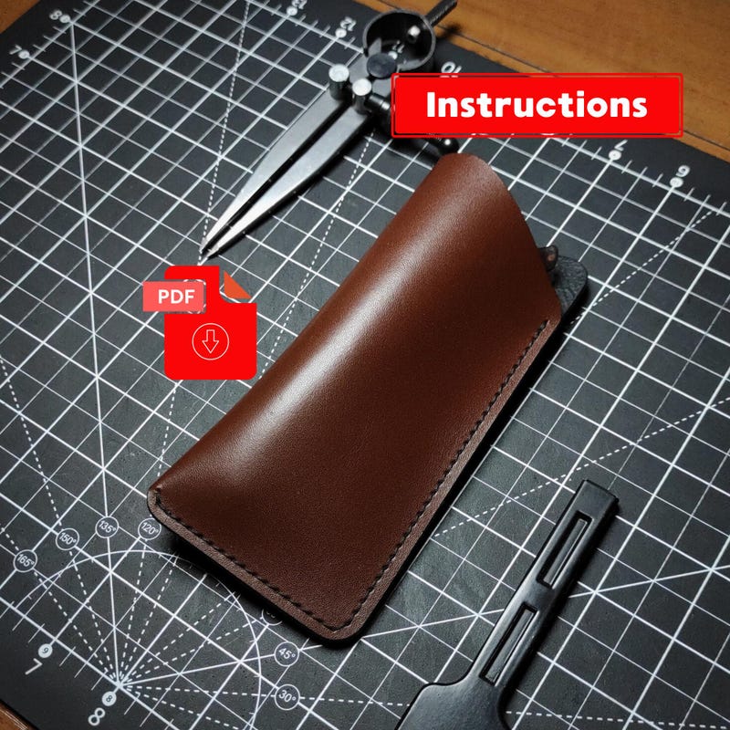 Leather Man Case Pattern - Etsy