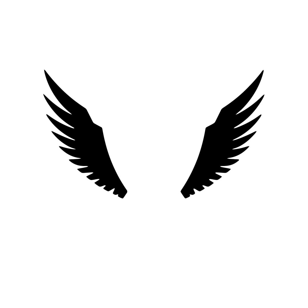 Alas de ángel SVG, silueta de alas de ángel, alas svg, imágenes ...