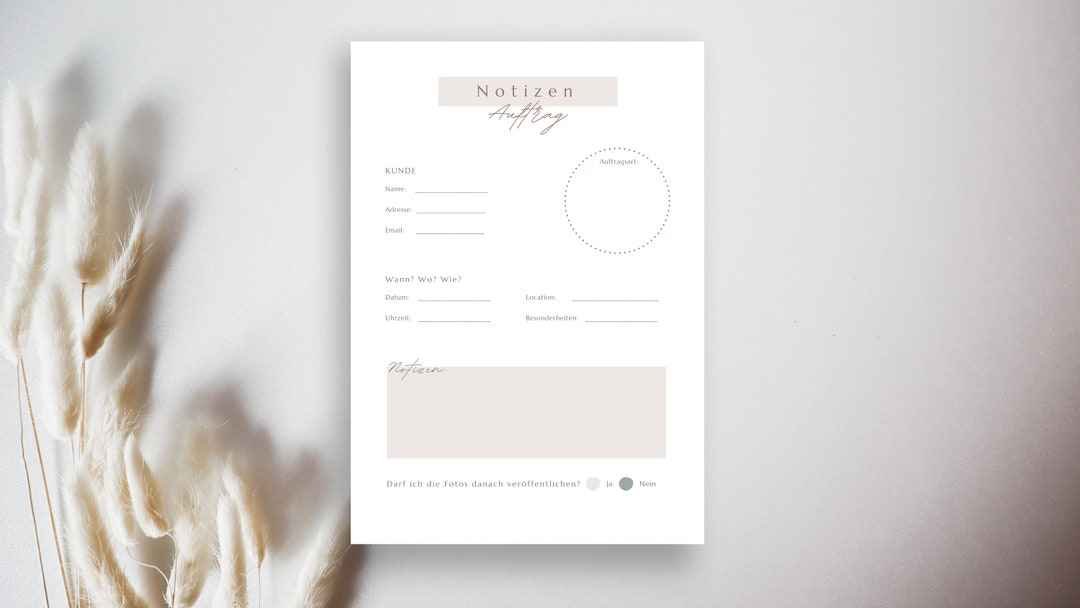 Customizable Notes for Service Providers | Canva Template | Notes ...