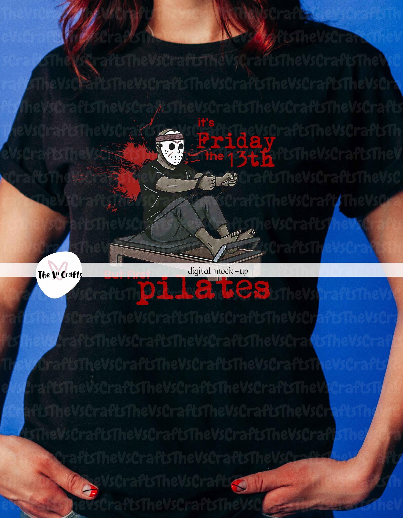 Jason Doing Pilates - Friday the 13th PNG - Digital File - DTF ...