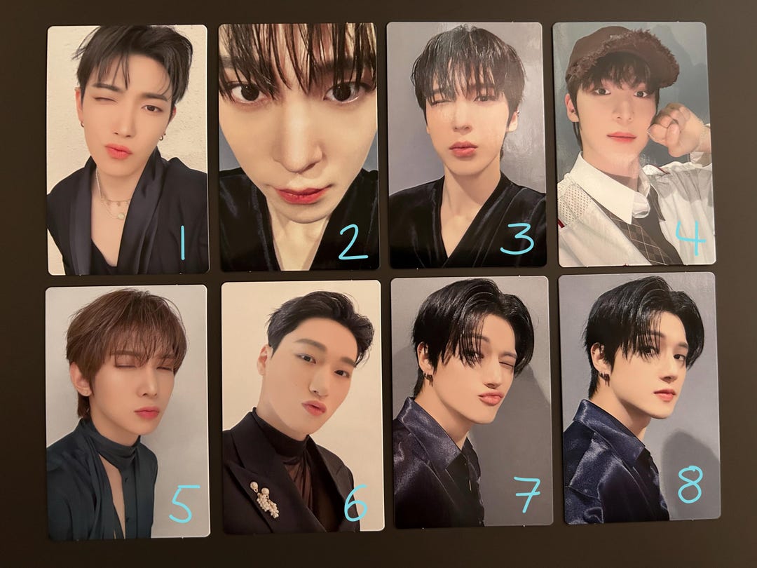 Ateez - Birthday Official Photocards - Etsy