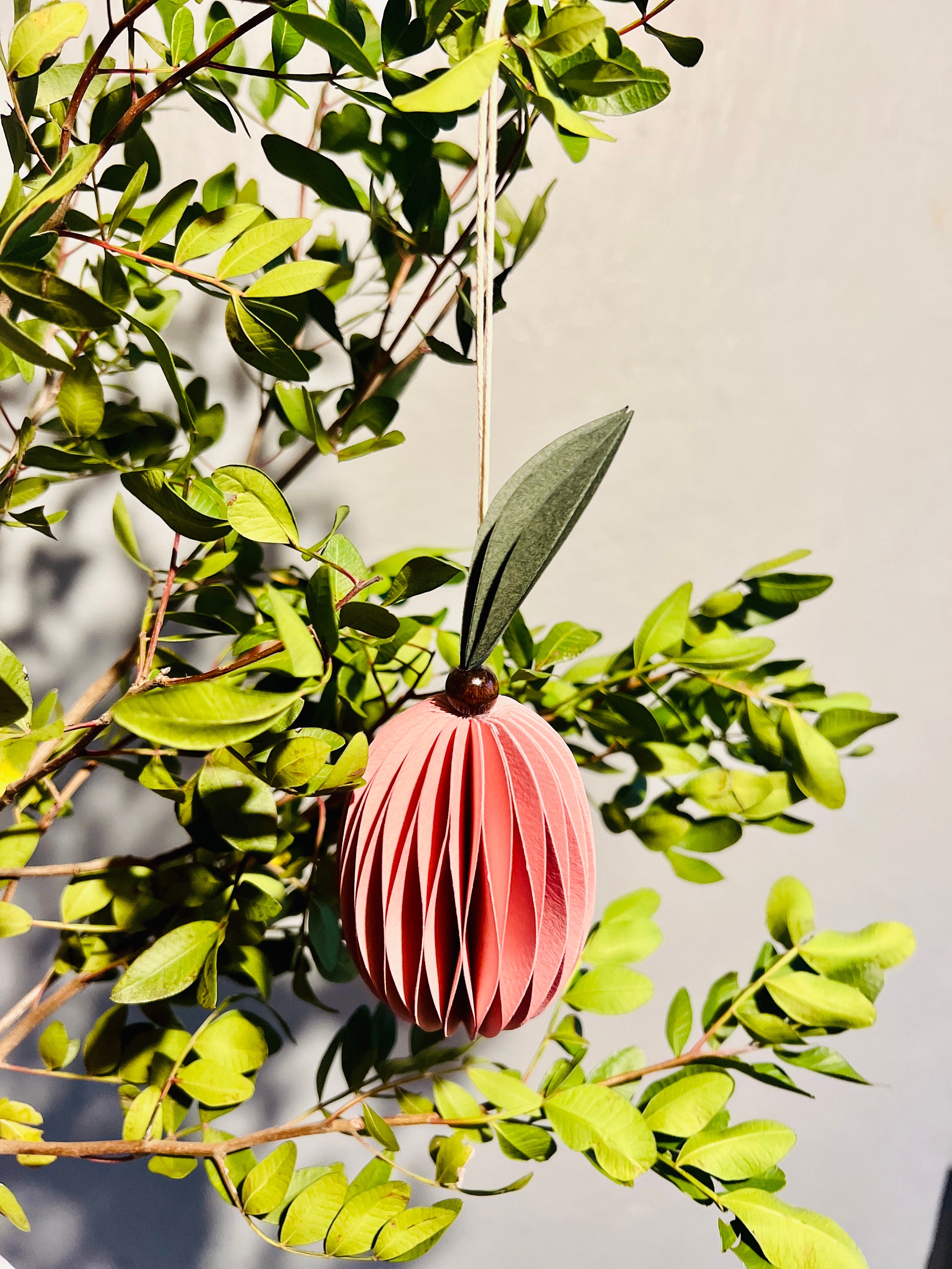 Honeycomb Paper Plums, Paper Fruits, Party Decor, Paper Ornaments, Home ...