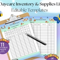 Daycare Wait List Printable, Daycare Waiting List Template, Wait List ...