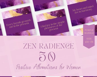 Positive Motivational Quotes Daily Encouragement Cards Womens Self Care ...