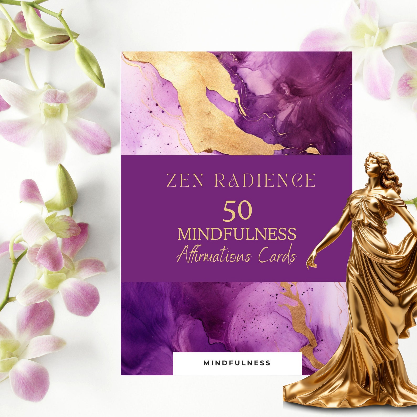 Daily Mindfulness Affirmation Cards | Encouragement Cards | Womens Self ...