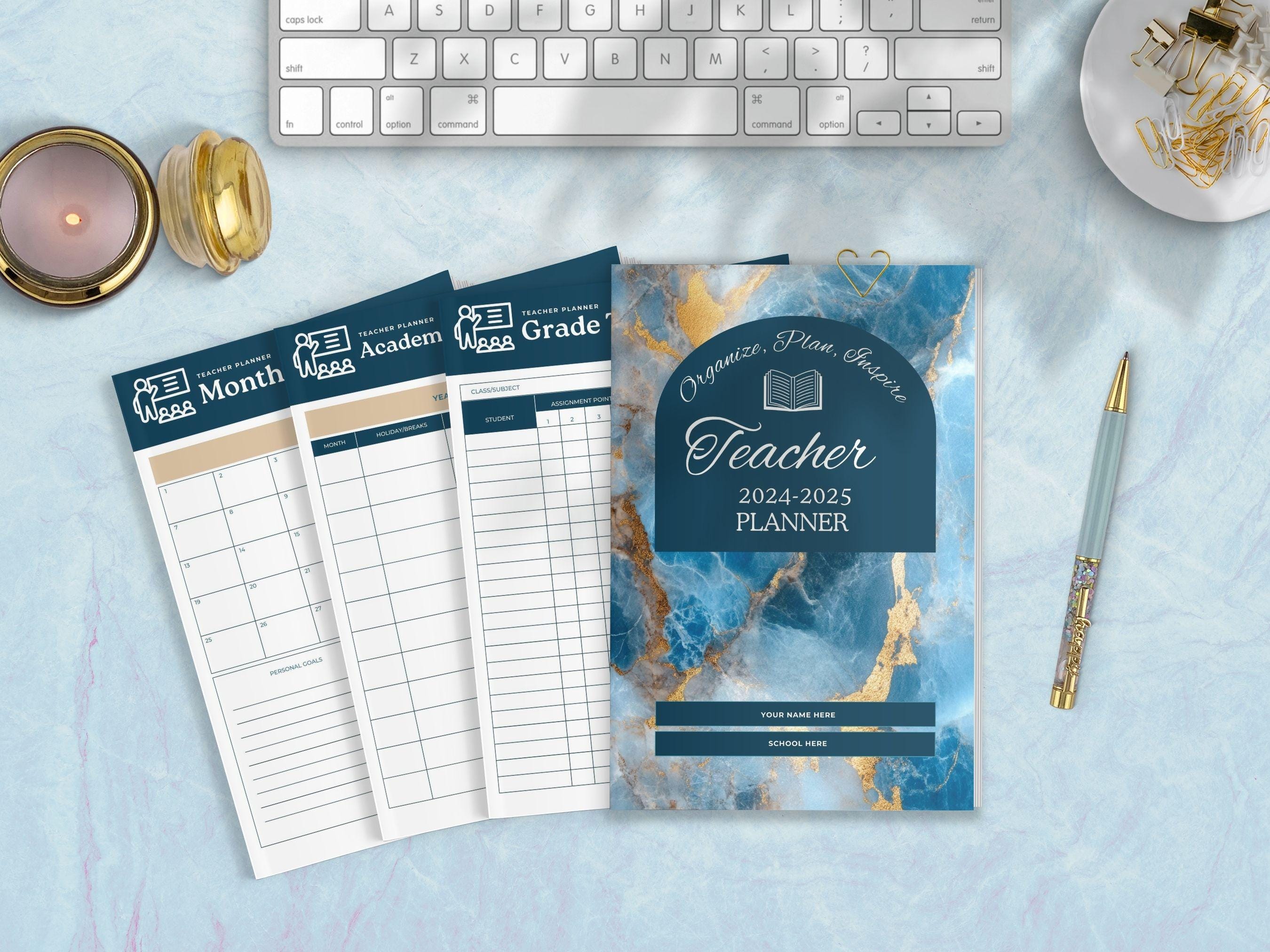 Editable Teacher Planner, Printable or Digital Planner, Classroom ...