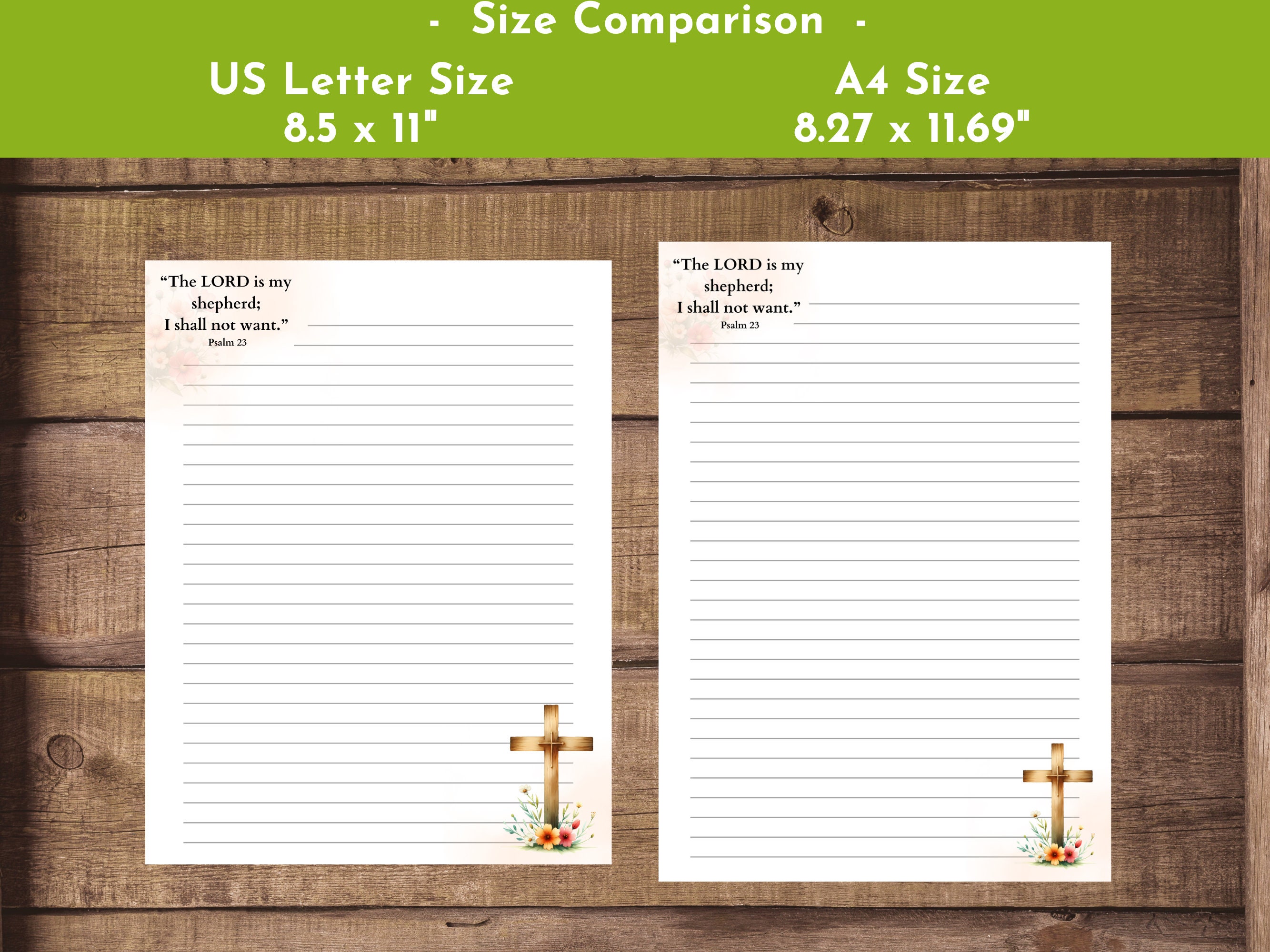 Bible Quotes Printable Stationery Set Prayer Catholic Cross ...